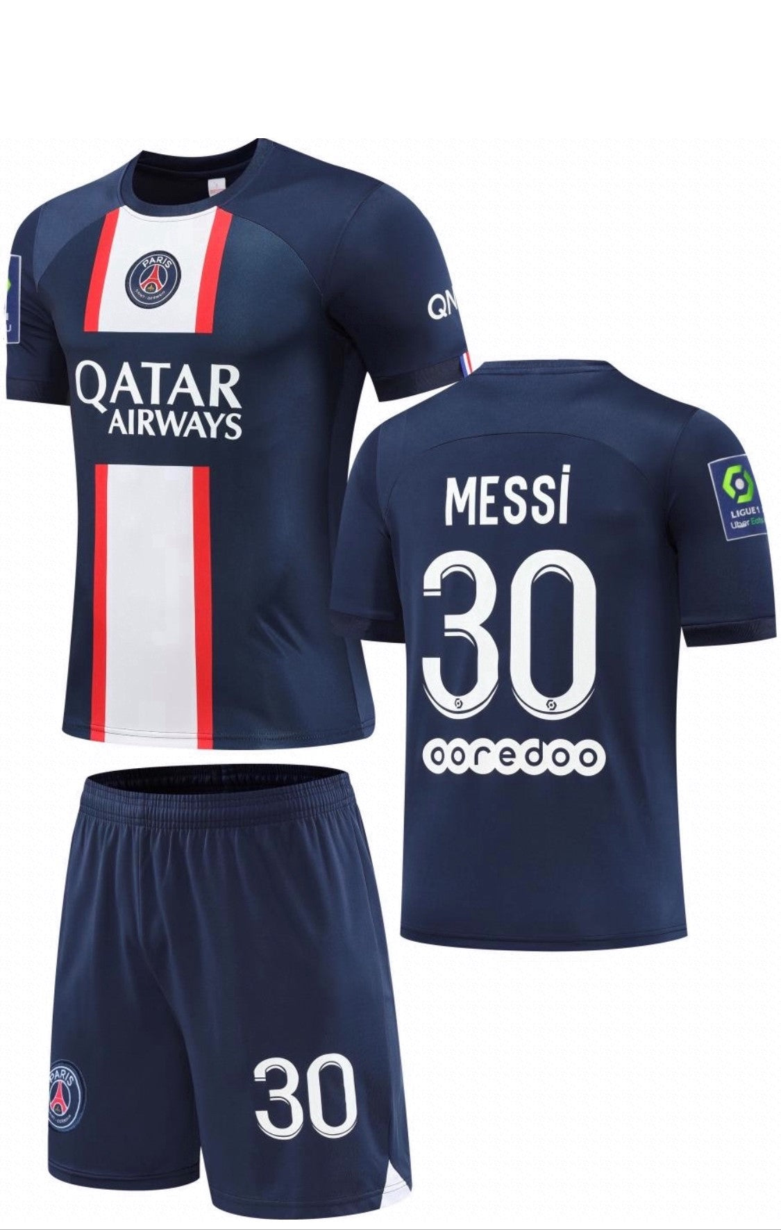 Football Jersey Paris saint Germain home Messi number#30 2022-2023 ( s